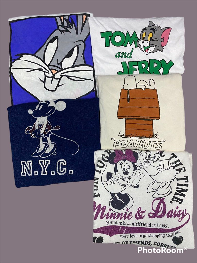 Combo cartoon, Men's Fashion, Tops & Sets, Tshirts & Polo Shirts on ...