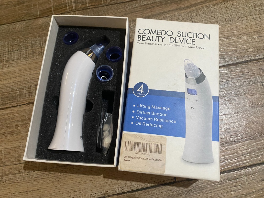 [06] comedo suction beauty device (no charger), Beauty & Personal Care ...