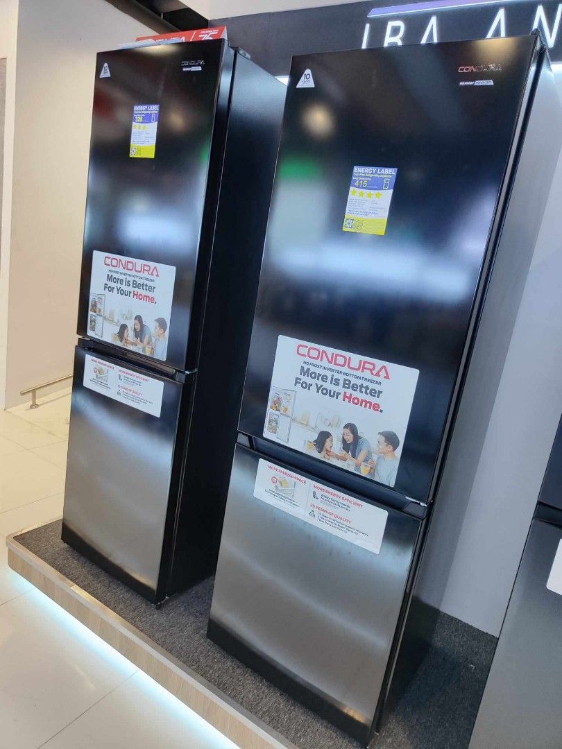 CONDURA REFRIGERATOR INVERTER & BOTTOM FREEZER BER SEASON SALE, TV ...