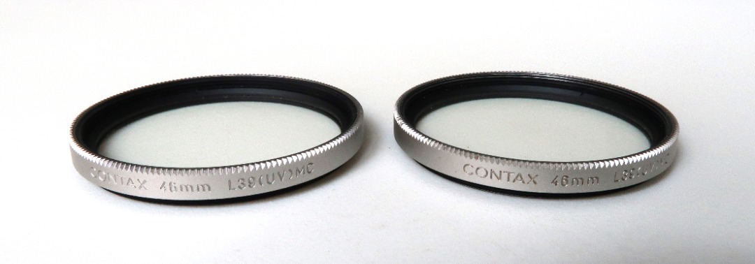 Contax original 46mm chrome filters, Photography, Photography Accessories, Other Photography ...