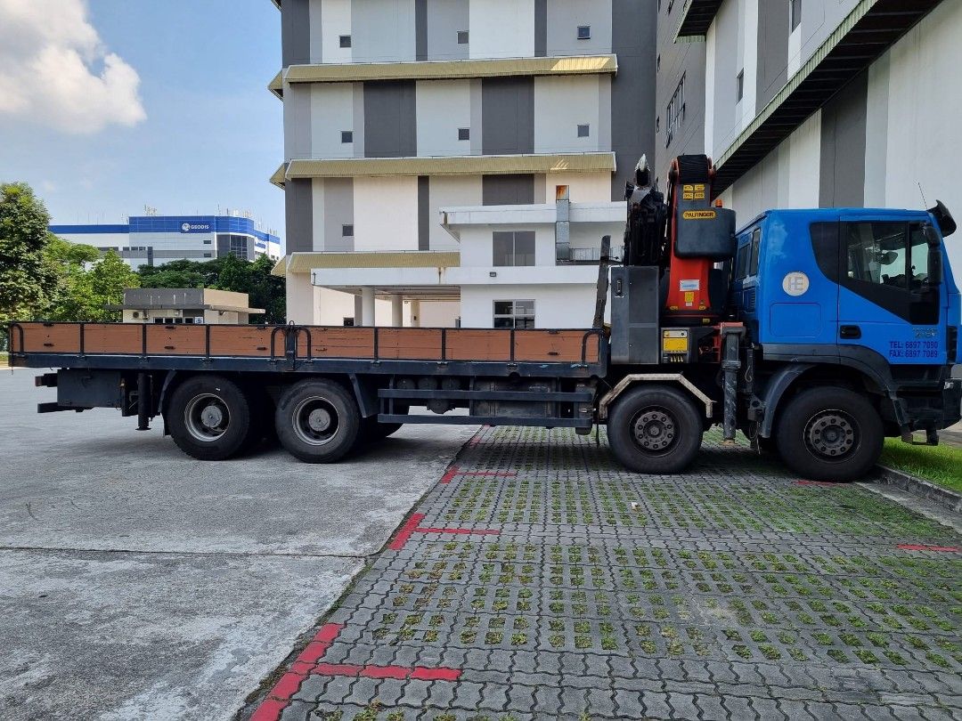 Rental for crane lorry with driver, Cars, Commercial Vehicles, Rentals ...