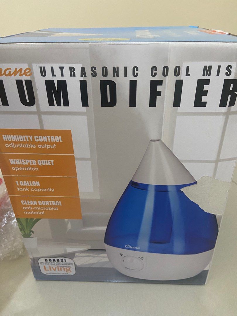 Crane Ultrasonic Cool Mist Humidifier, TV & Home Appliances, Air ...