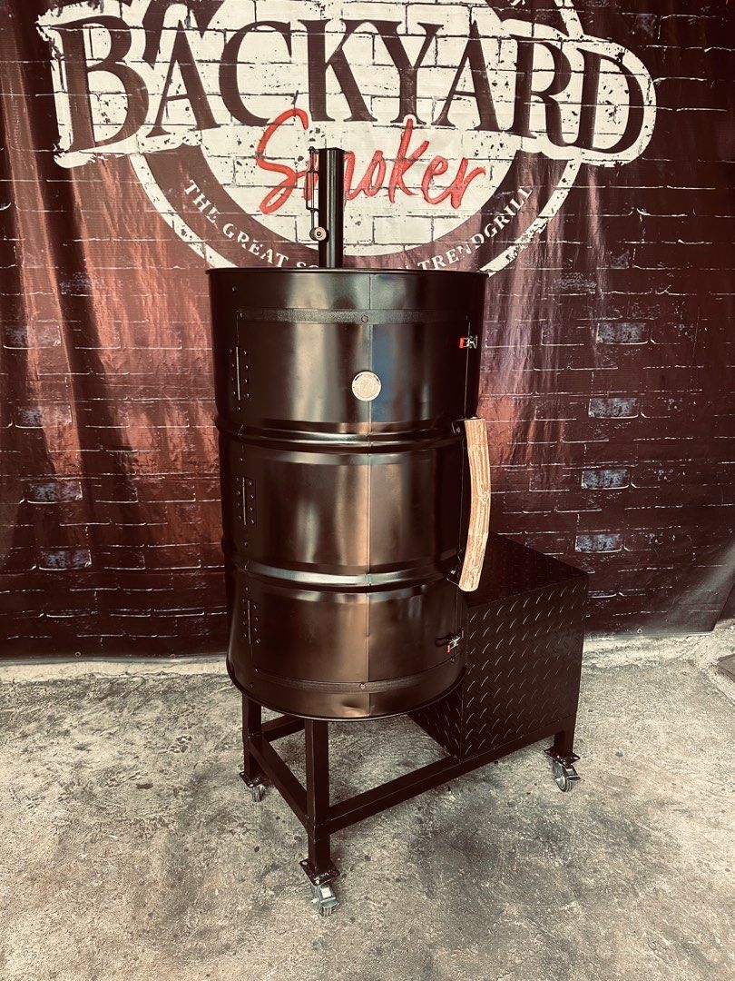 Custom Griller and Smoker, Furniture & Home Living, Outdoor Furniture ...