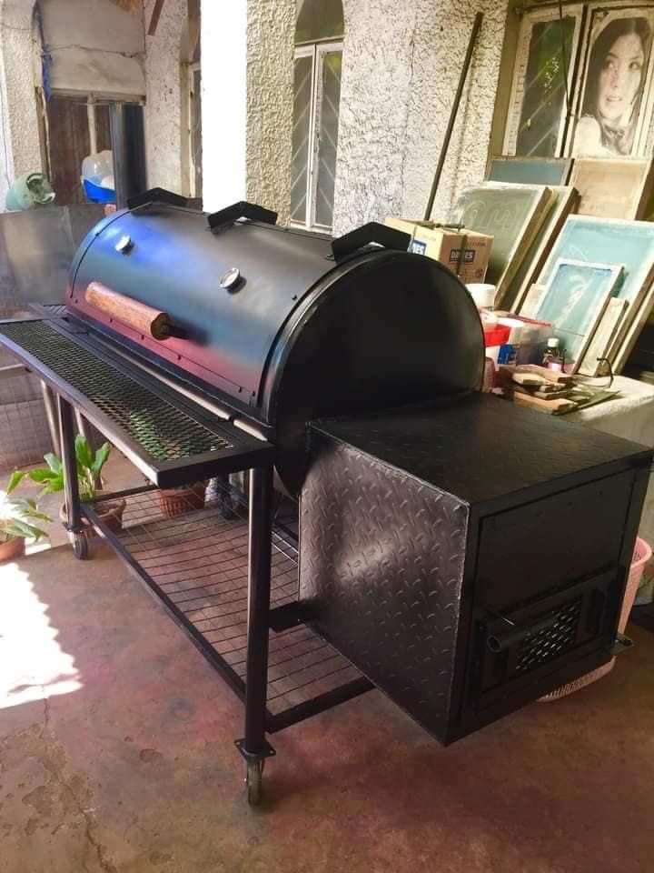 Custom Griller and Smoker, Furniture & Home Living, Outdoor Furniture ...