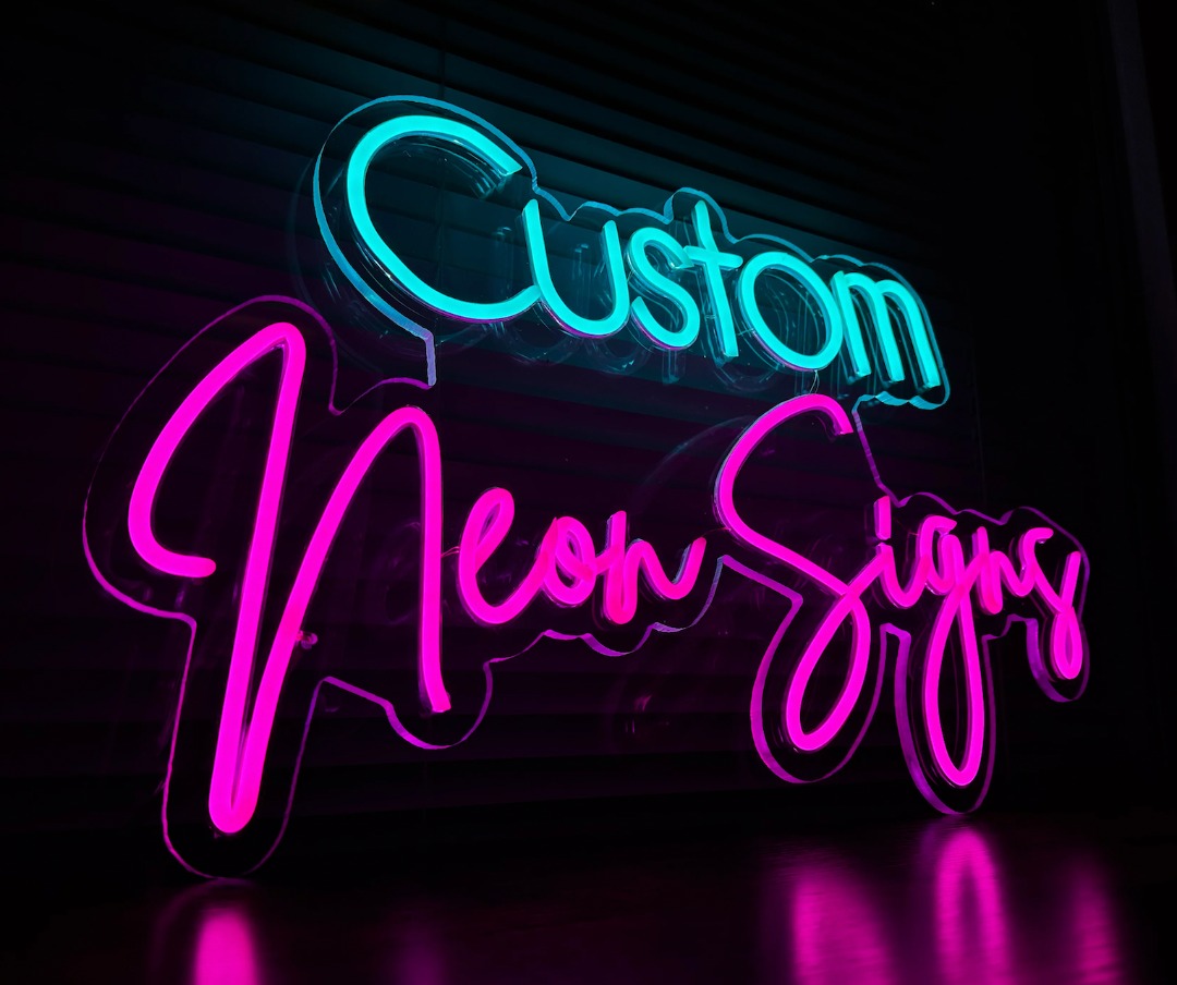 custom neon signage LED design, Business Services, Printing, Design ...