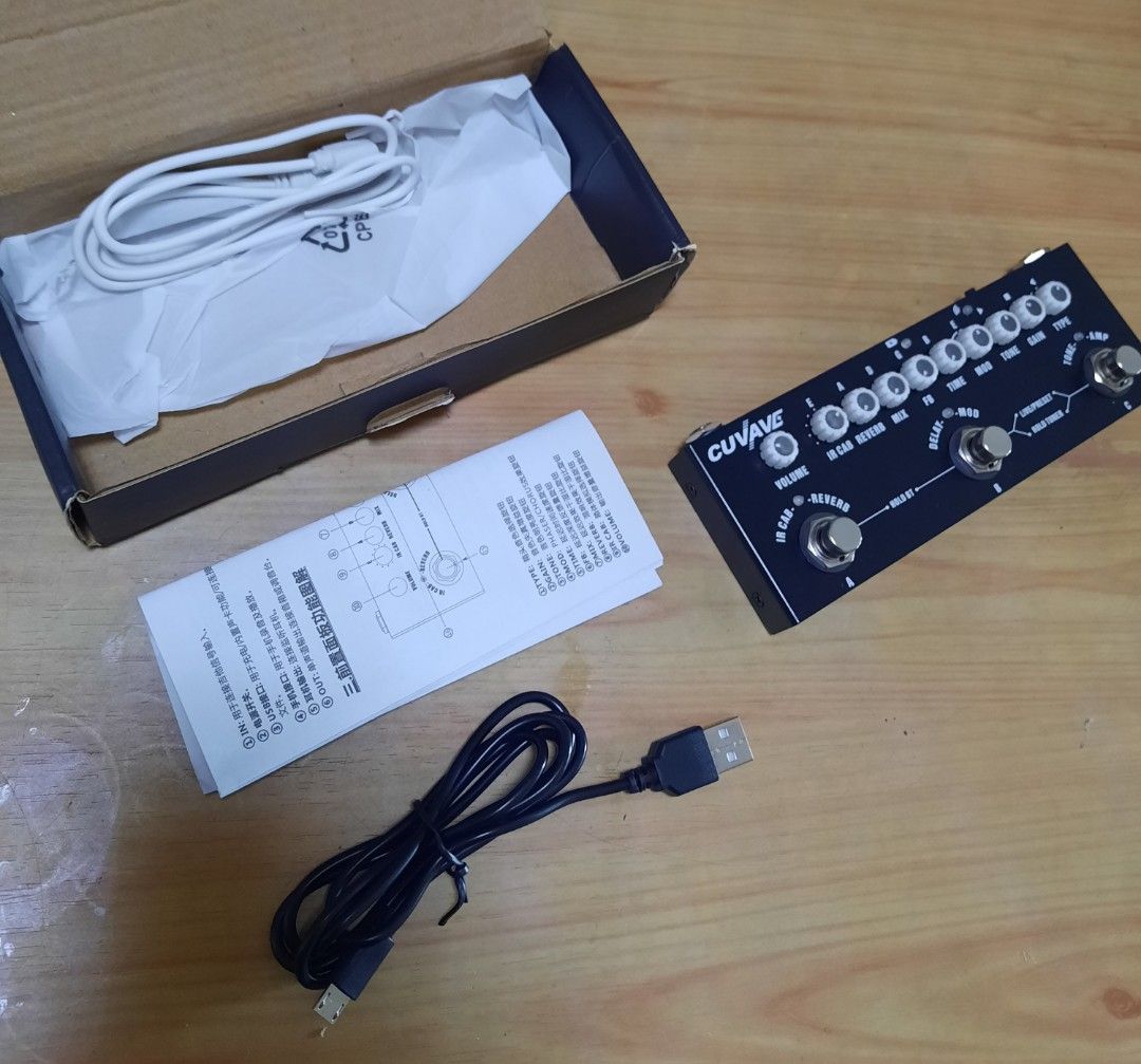 CUVAVE CUBE BABY Portable Multifunctional Electric / BASS / AC Guitar ...