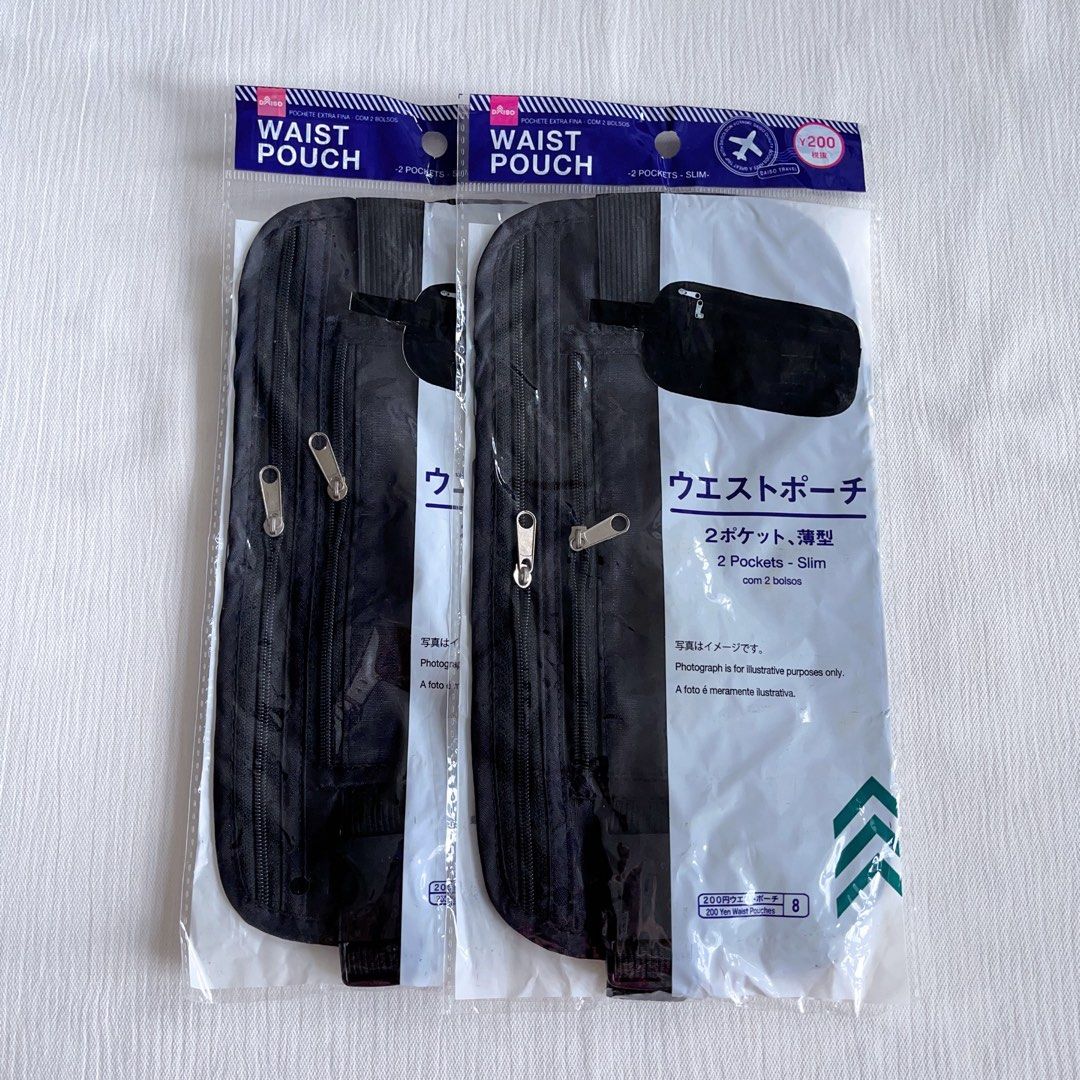 Daiso Waist Pouch, Women's Fashion, Bags & Wallets, Purses & Pouches on ...