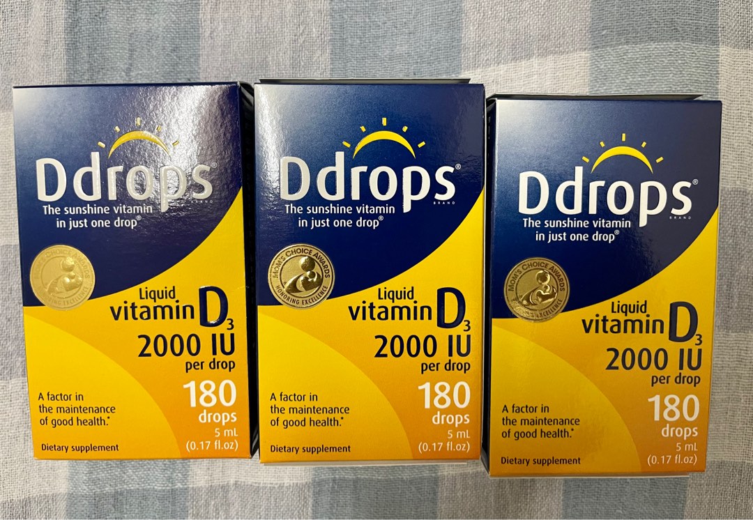 Ddrops Vit.D3 2000IU, Health & Nutrition, Health Supplements, Vitamins ...