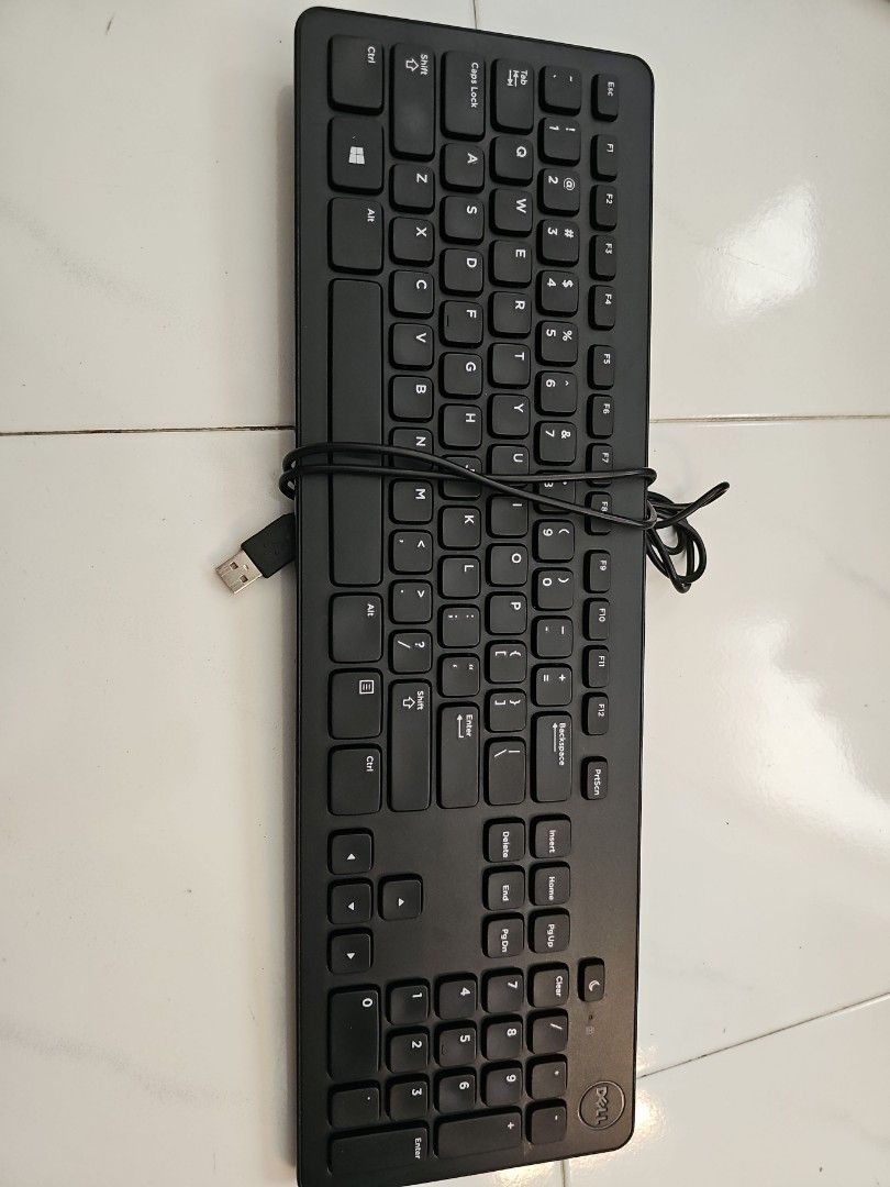 Dell Key Board, Computers & Tech, Parts & Accessories, Computer ...