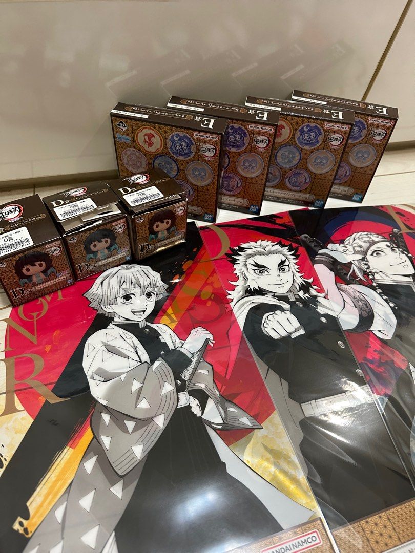 Demon slayer attack kuji / DS attack kuji - ds mini figs / ds mini ...