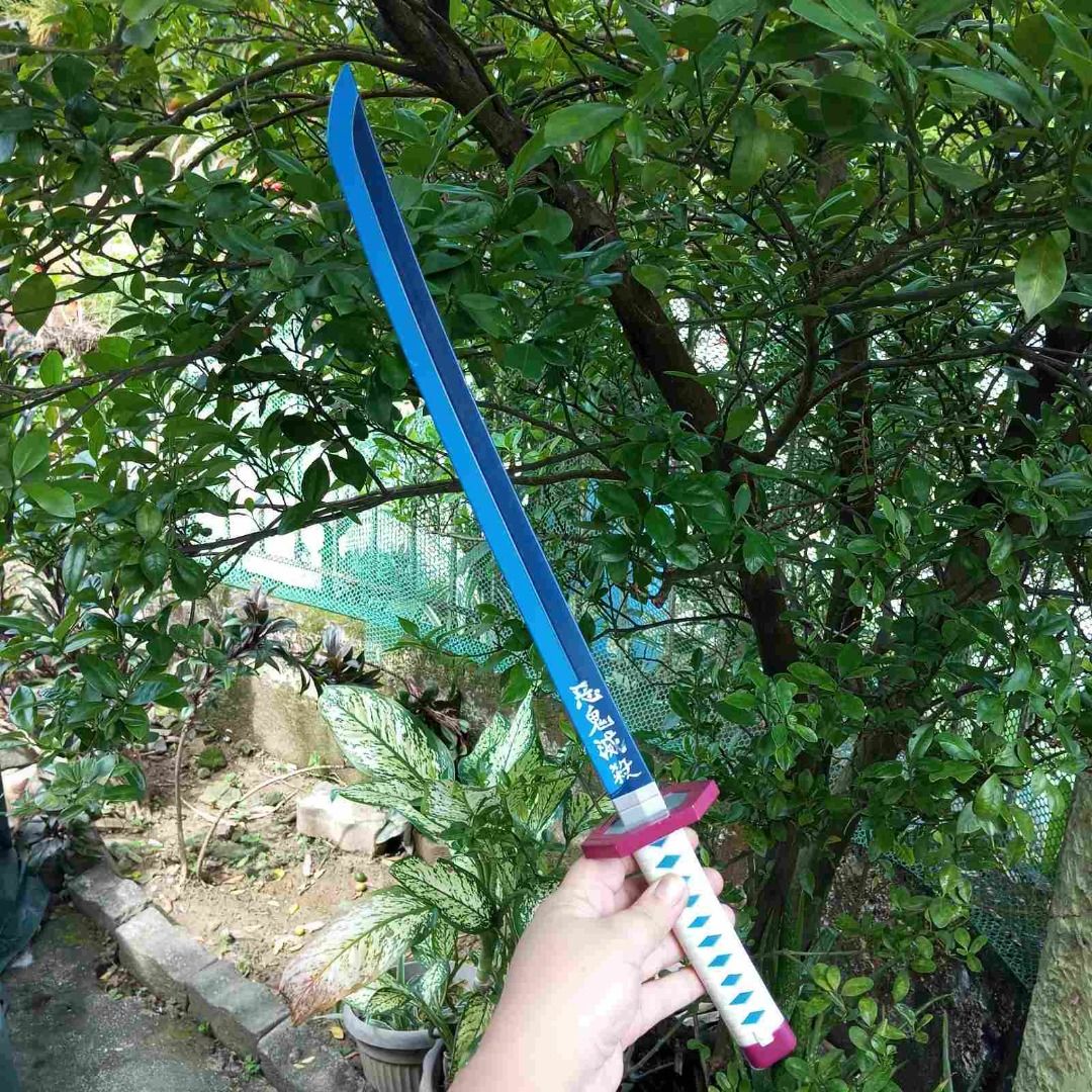 DEMON SLAYER Giyu Tomioka Katana Sword, Hobbies & Toys, Toys & Games on ...