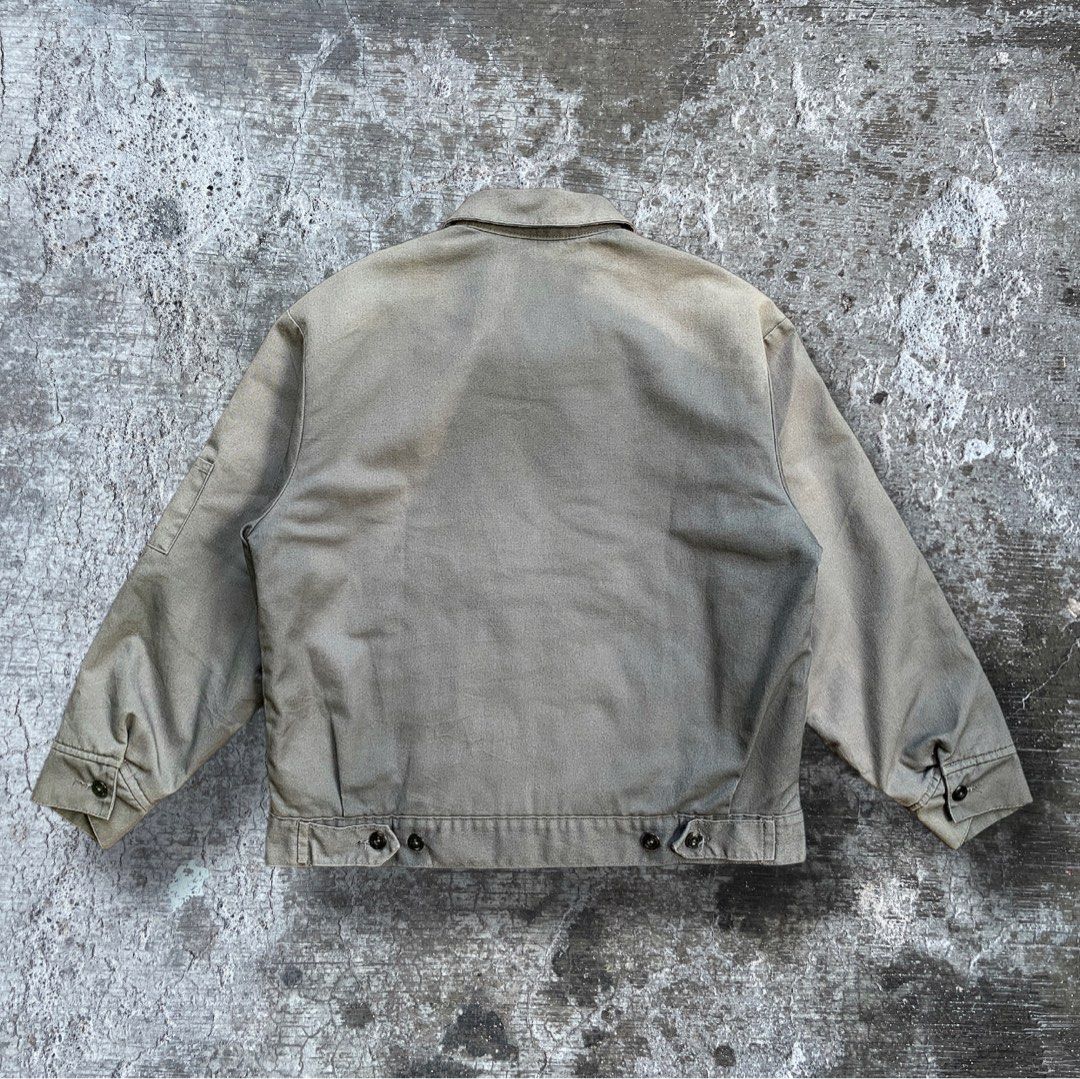 Dickies Eisenhower Quilted Lining Work Jacket-Gray, Men's Fashion ...