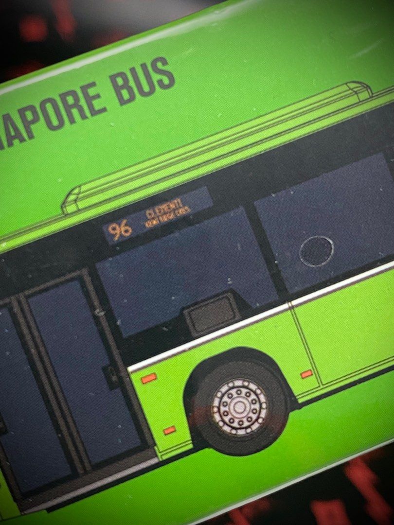 Diecast 1/110 Singapore Bus SBS Double Decker Mercedes Benz Citaro ...