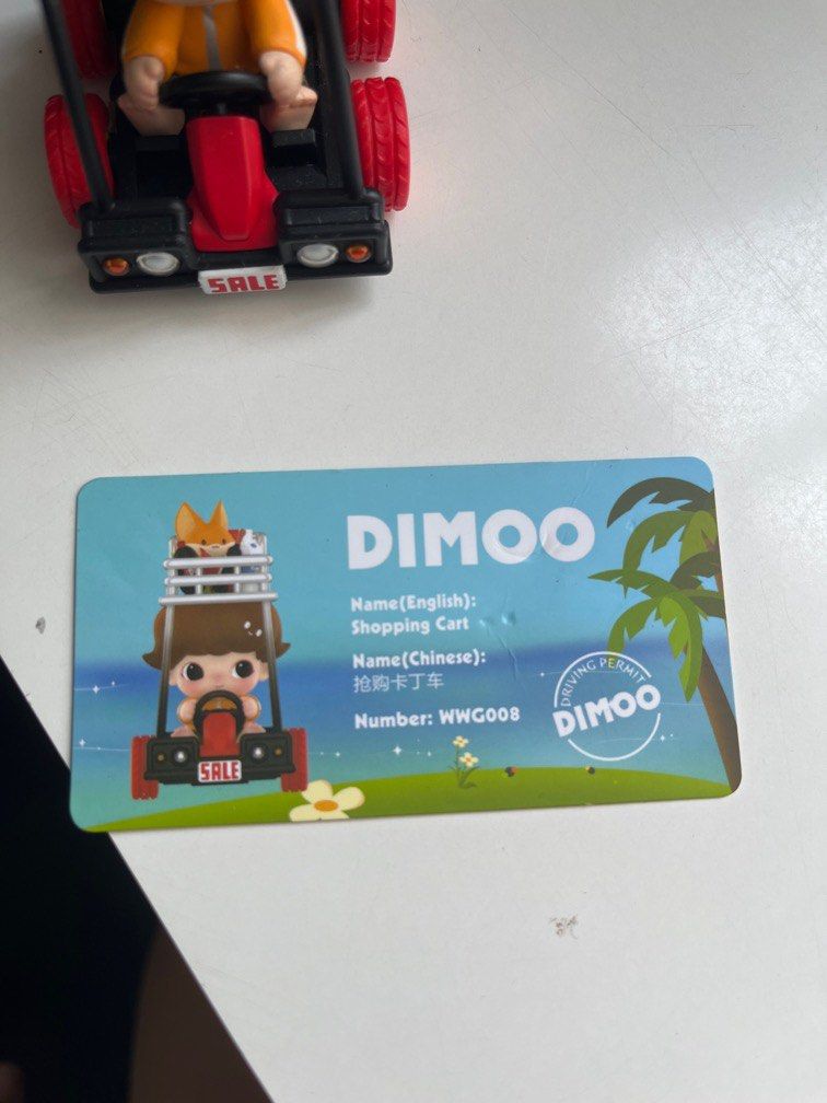Dimoo Where we go: Shopping Cart, Hobbies & Toys, Toys & Games on Carousell
