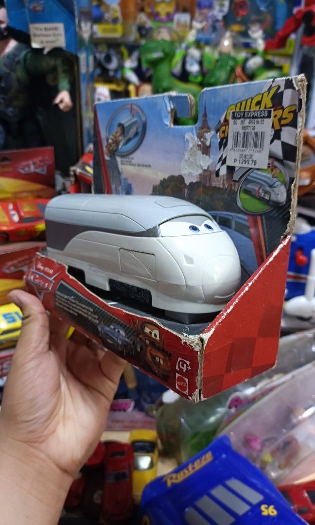 Disney Pixar Cars Spy Train, Hobbies & Toys, Toys & Games on Carousell