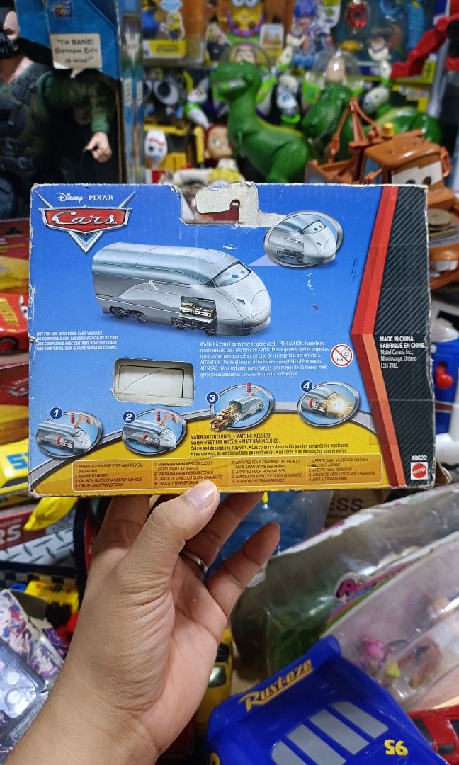 Disney Pixar Cars Spy Train, Hobbies & Toys, Toys & Games on Carousell