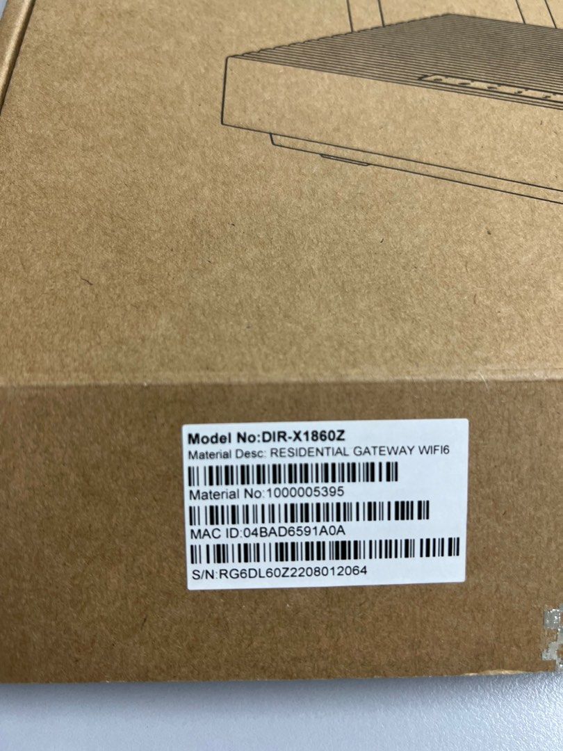 D-Link Wifi router (unifi), Computers & Tech, Parts & Accessories ...