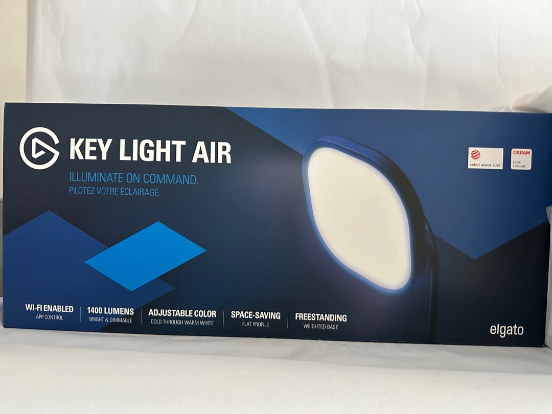 Elgato Key Light Air, Photography, Photography Accessories, Lighting ...