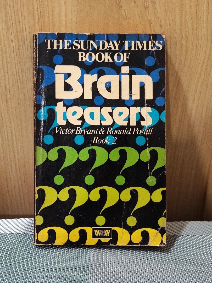 (ENG) The Sunday Times Book Of Brain Teasers, Hobbies & Toys, Books ...