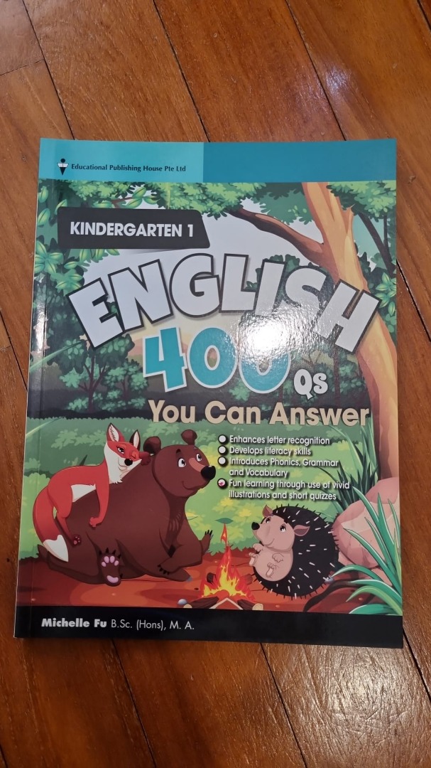 English 400 Questions You Can Answer - Kindergarten 1 (K1 Preschool ...