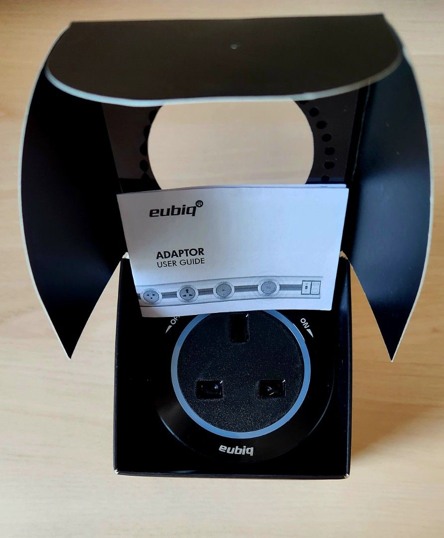 Eubiq power adapter *Originally made in Singapore, TV & Home Appliances, Electrical, Adaptors ...