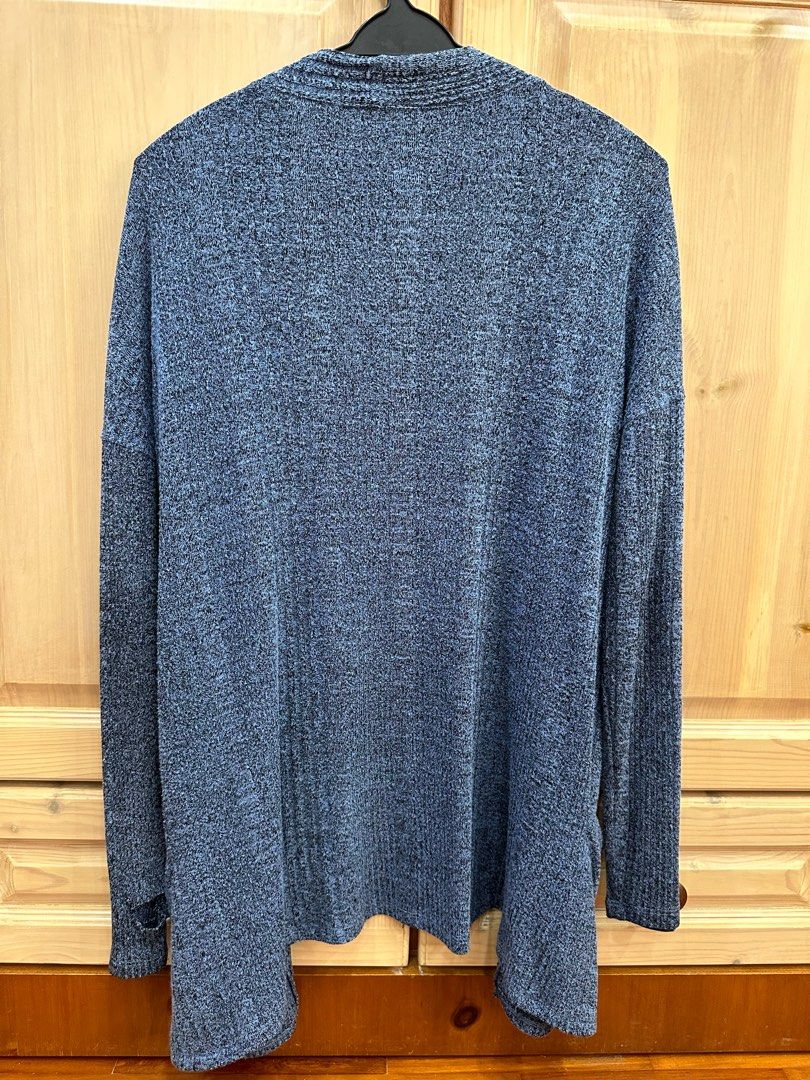 Factorie Blue Cardigan, Women's Fashion, Coats, Jackets and Outerwear ...