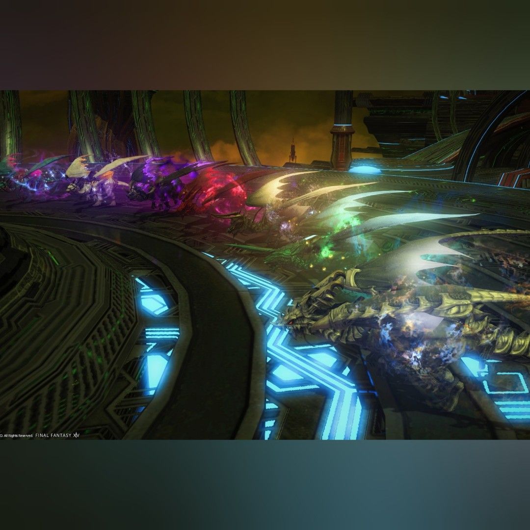 FFXIV Gwiber EX Mounts FF14 ShadowBringer Extreme, Video Gaming, Gaming ...