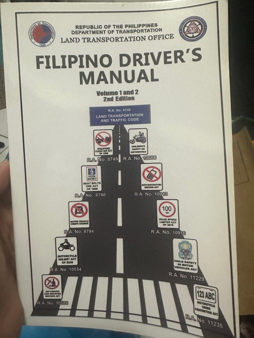 Filipino Driver’s Manual, Hobbies & Toys, Books & Magazines, Assessment ...