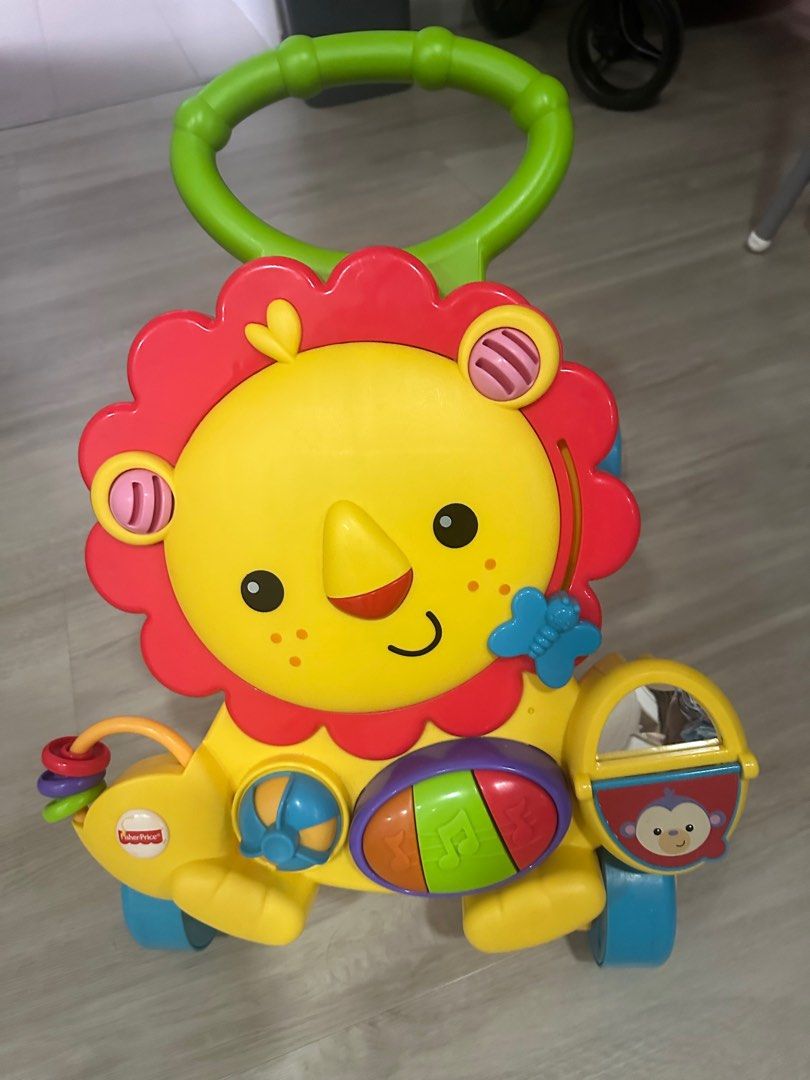 Fisher Price Lion Walker, Babies & Kids, Infant Playtime on Carousell