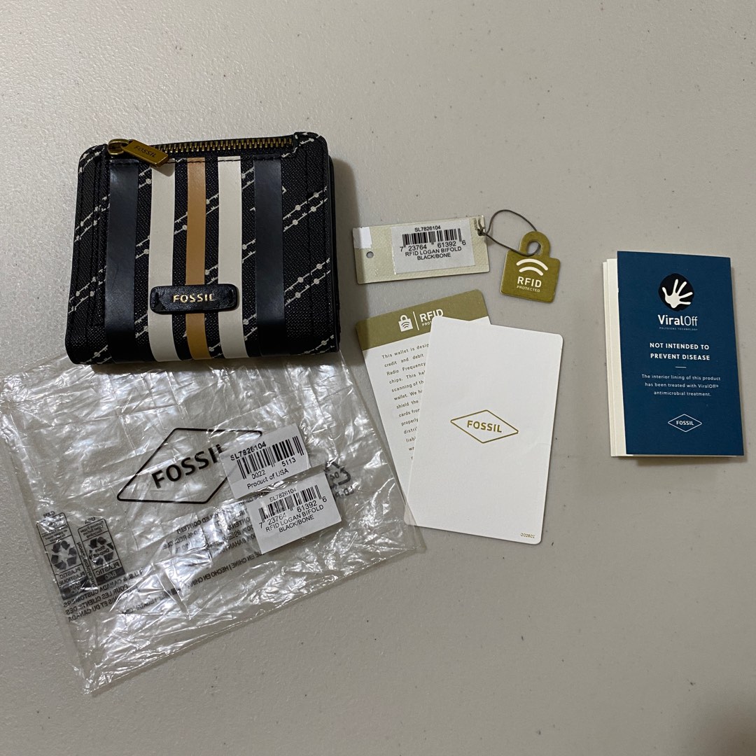 Fossil RFID Wallet, Women's Fashion, Bags & Wallets, Wallets & Card ...