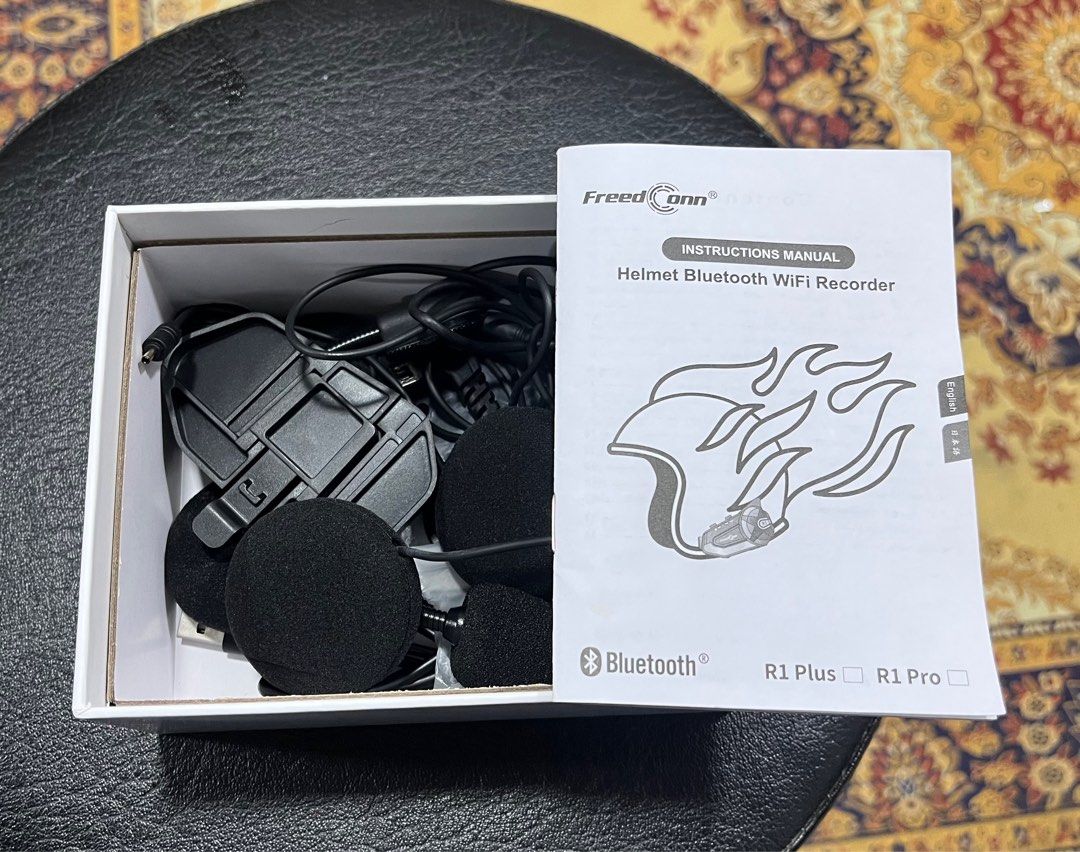 Freedconn R1 Pro Motorcycle Intercom, Auto Accessories on Carousell