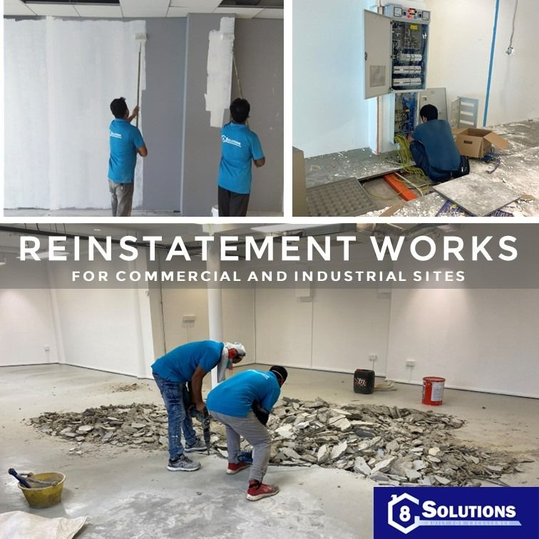 Full Reinstatement works | Commercial reinstatement | Industrial ...