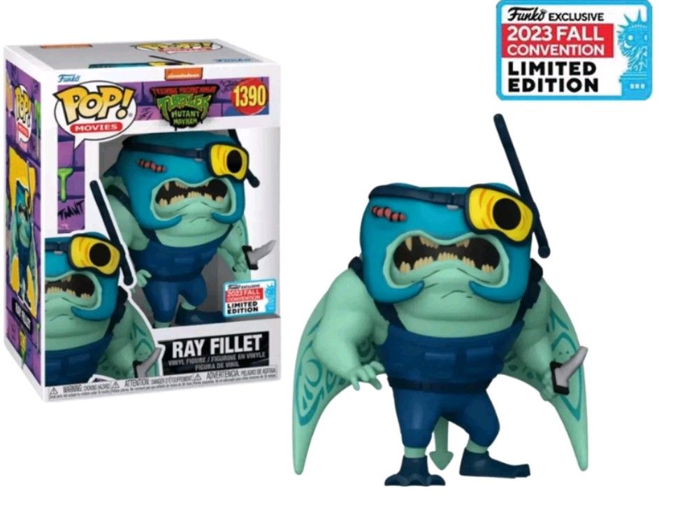 Funko Pop! Animation: Teenage Mutant Ninja Turtles: Mutant Mayhem - Ray ...