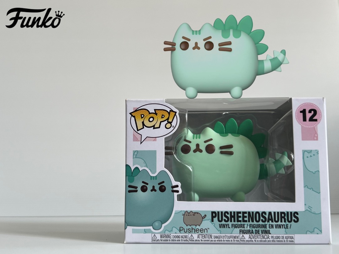 Funko POP! PUSHEENOSAURUS #12, Hobbies & Toys, Toys & Games on Carousell