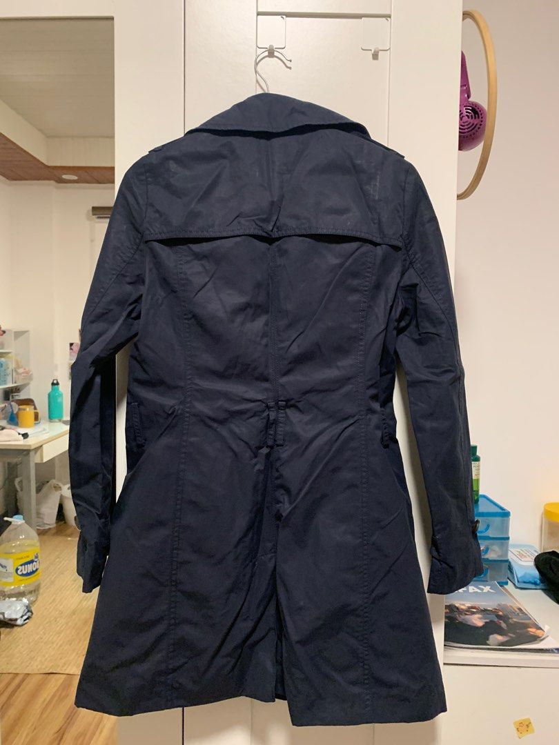 G2000 Woman navy blue trench coat, Women's Fashion, Coats, Jackets and ...