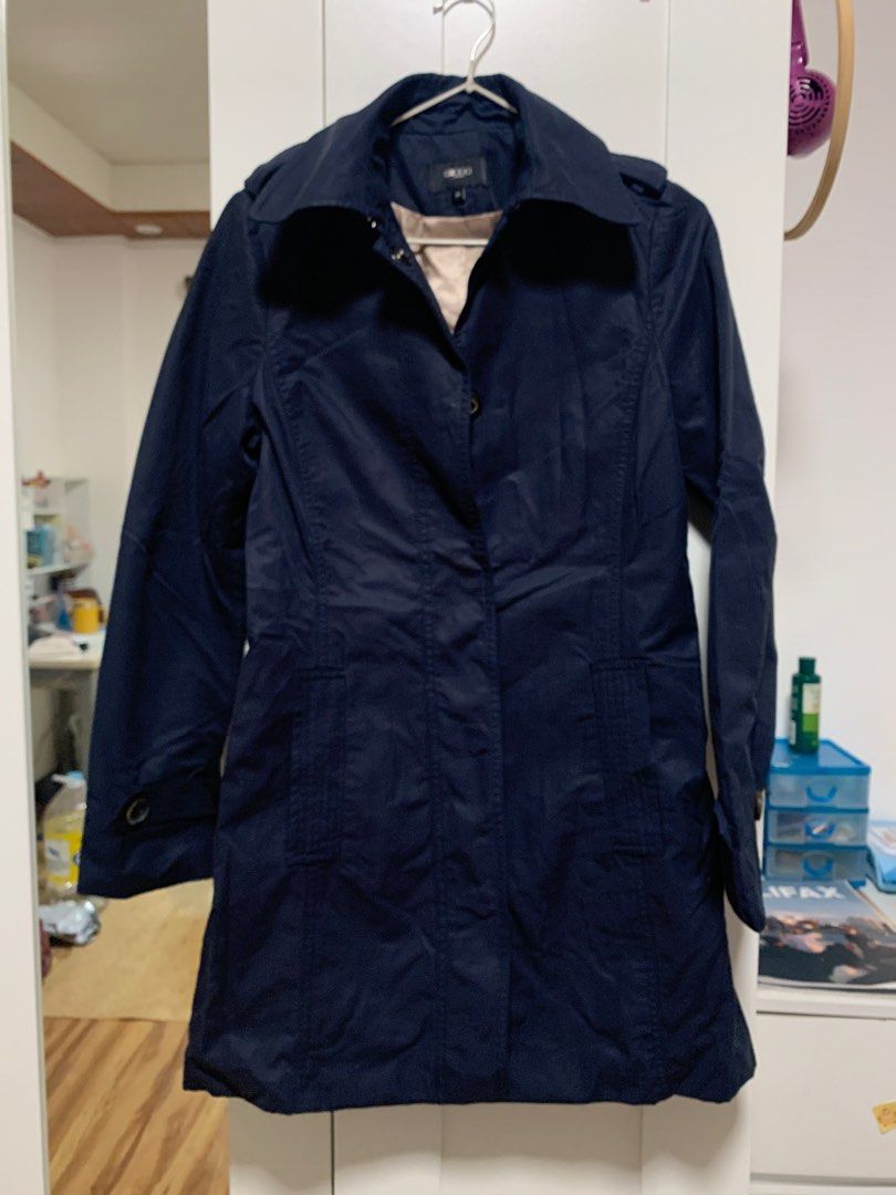 G2000 Woman navy blue trench coat, Women's Fashion, Coats, Jackets and ...