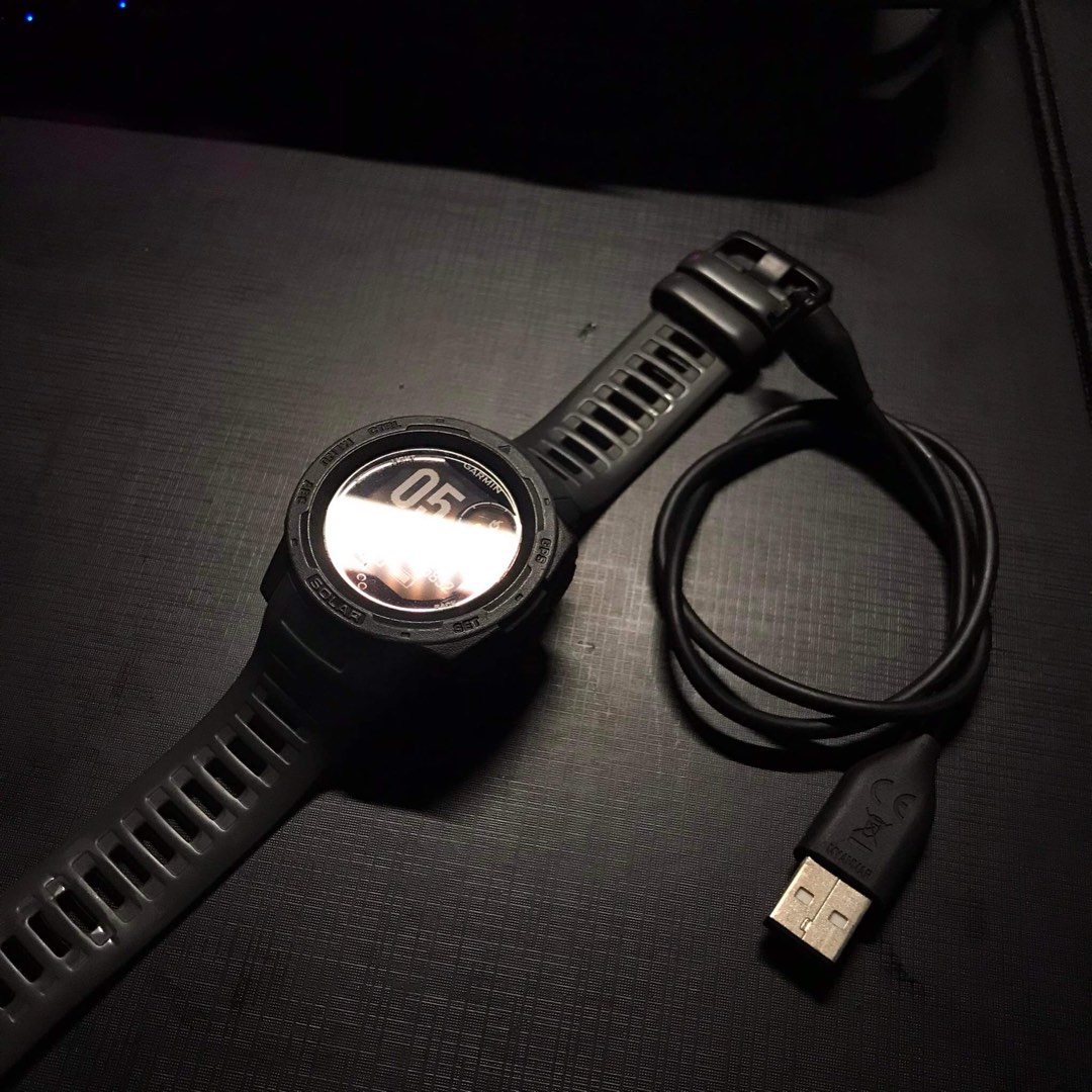 Garmin Instinct Solar Graphite, Men's Fashion, Watches & Accessories ...