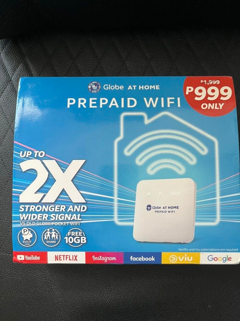 Globe At Home Prepaid WiFi Modem, Computers & Tech, Parts & Accessories ...