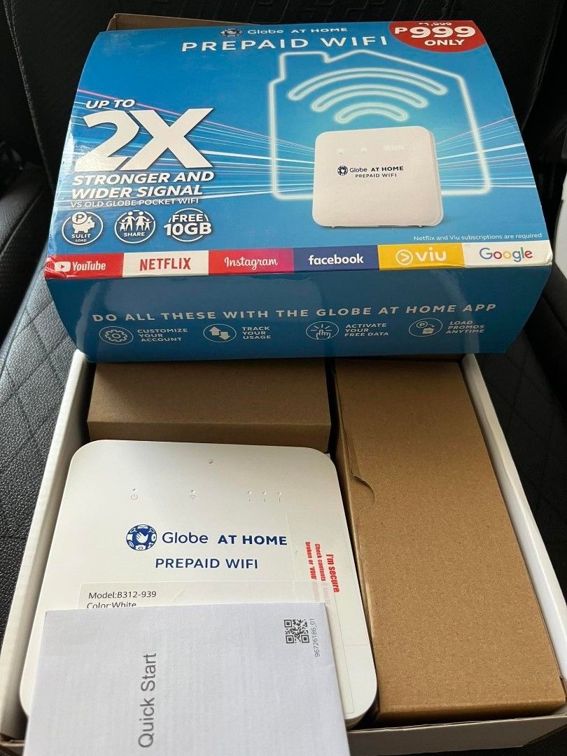 Globe At Home Prepaid WiFi Modem, Computers & Tech, Parts & Accessories ...