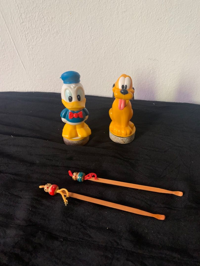 Geoffrey n donald duck container n eat prick, Furniture & Home Living ...