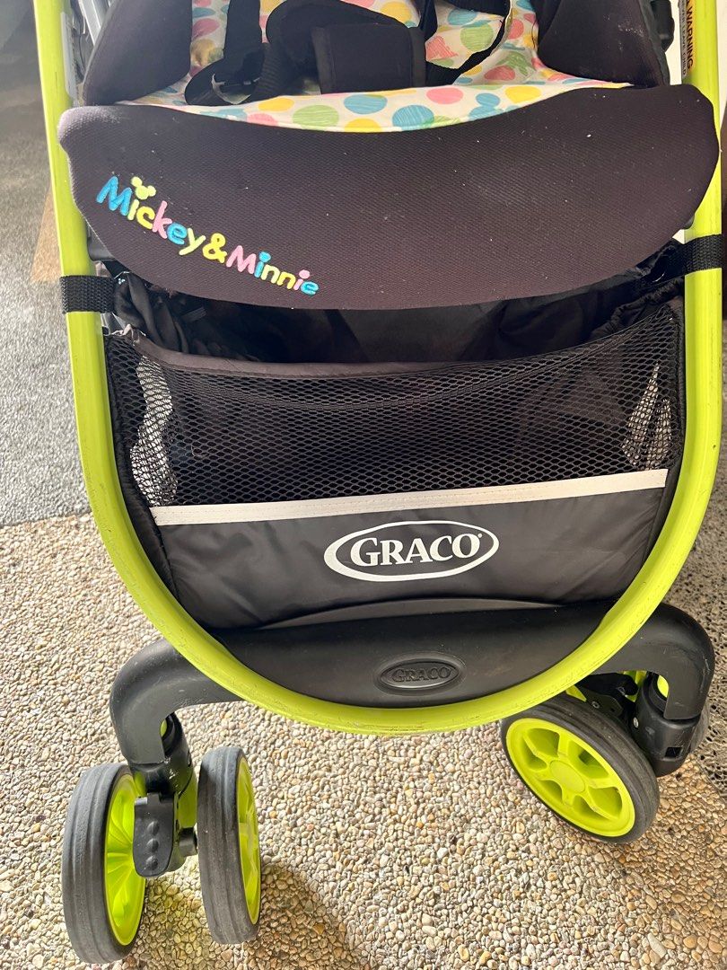 Graco Minnie Mouse, Babies & Kids, Going Out, Strollers on Carousell