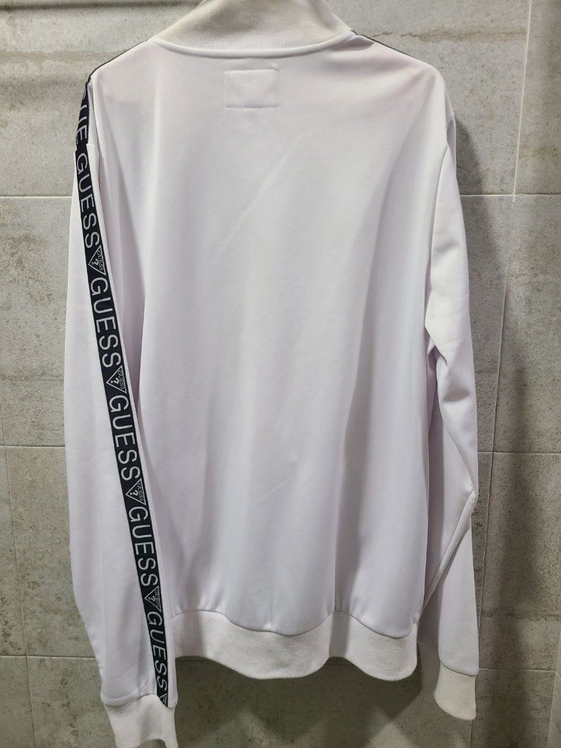 Guess White Jacket, Men's Fashion, Coats, Jackets and Outerwear on ...