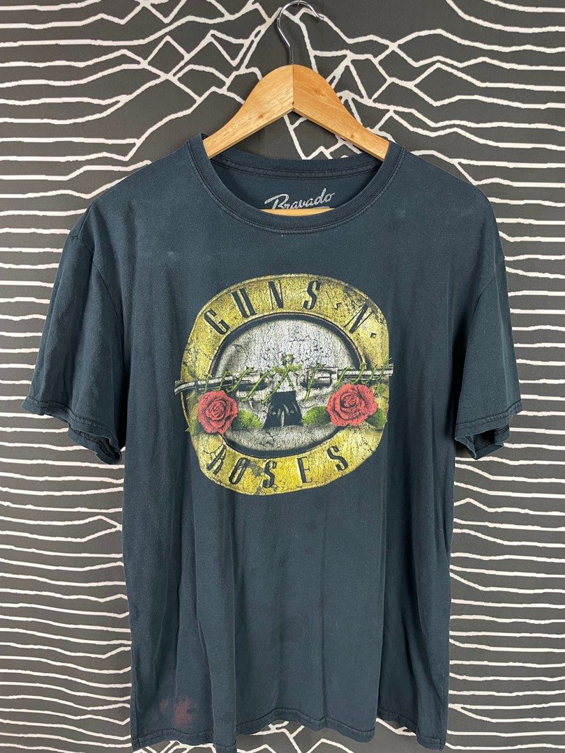 Gun n roses band tees, Men's Fashion, Tops & Sets, Formal Shirts on ...
