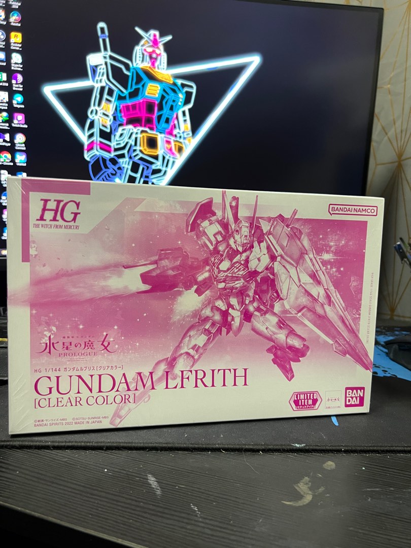 Gundam Lfrith Expo Clear Color, Hobbies & Toys, Toys & Games on Carousell
