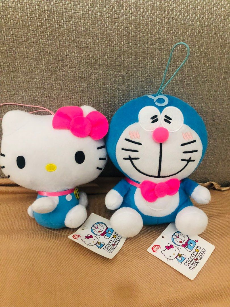 Hello Kitty X Doraemon Collab Hobbies And Toys Toys And Games On Carousell 