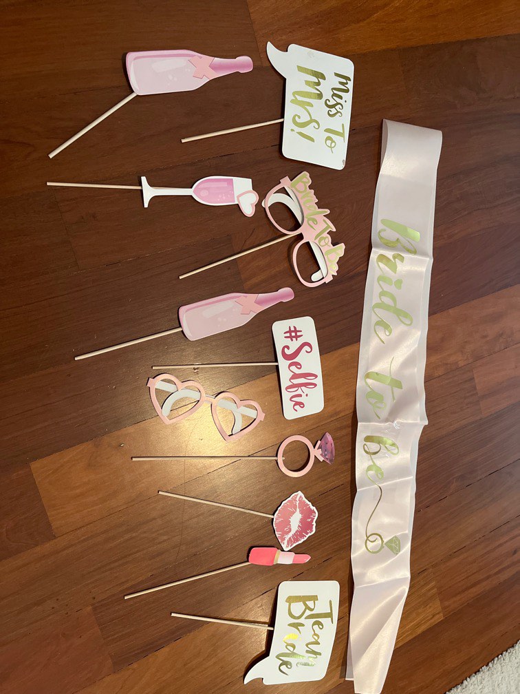 Hen party props, Hobbies & Toys, Stationery & Craft, Occasions & Party ...