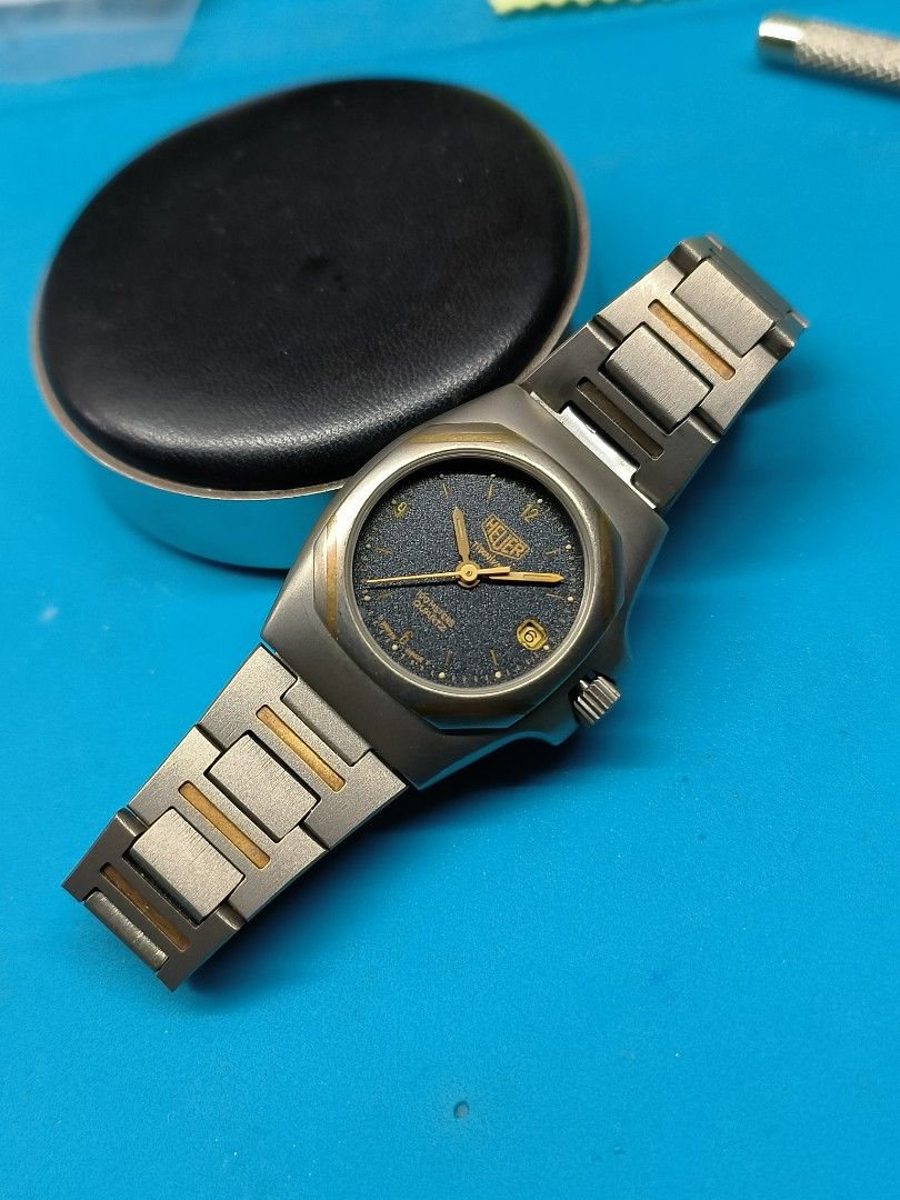 Heuer Ladies Titanium Quartz Watch, Men's Fashion, Watches ...