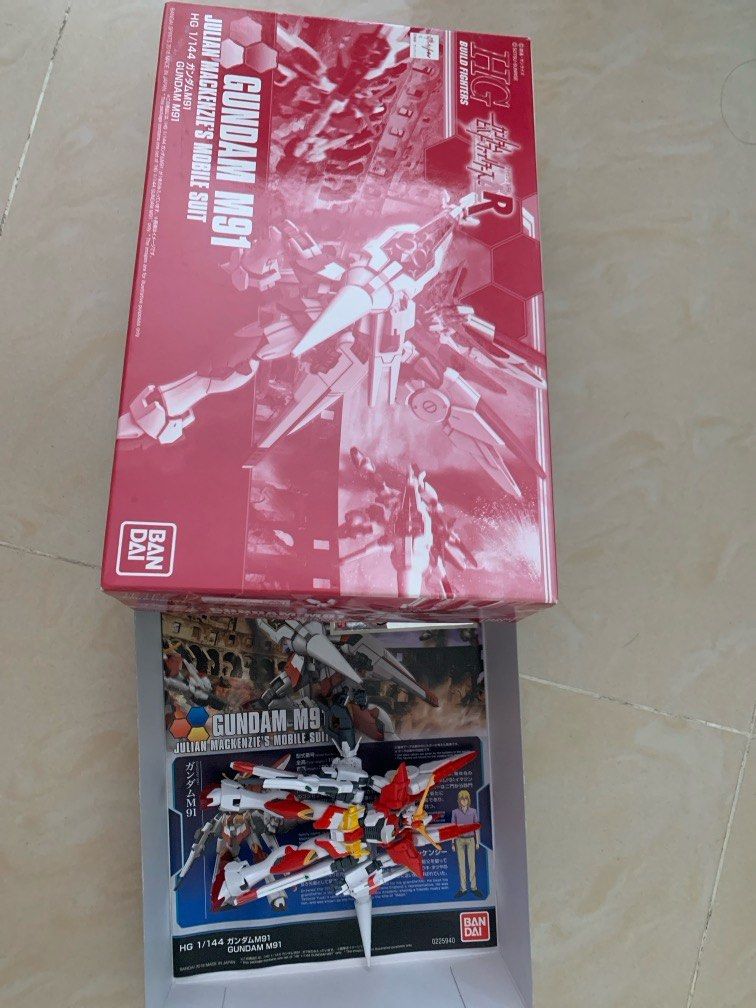 HGBF Gundam M91 高達模型 hg mg hguc, 興趣及遊戲, 玩具 & 遊戲類 - Carousell