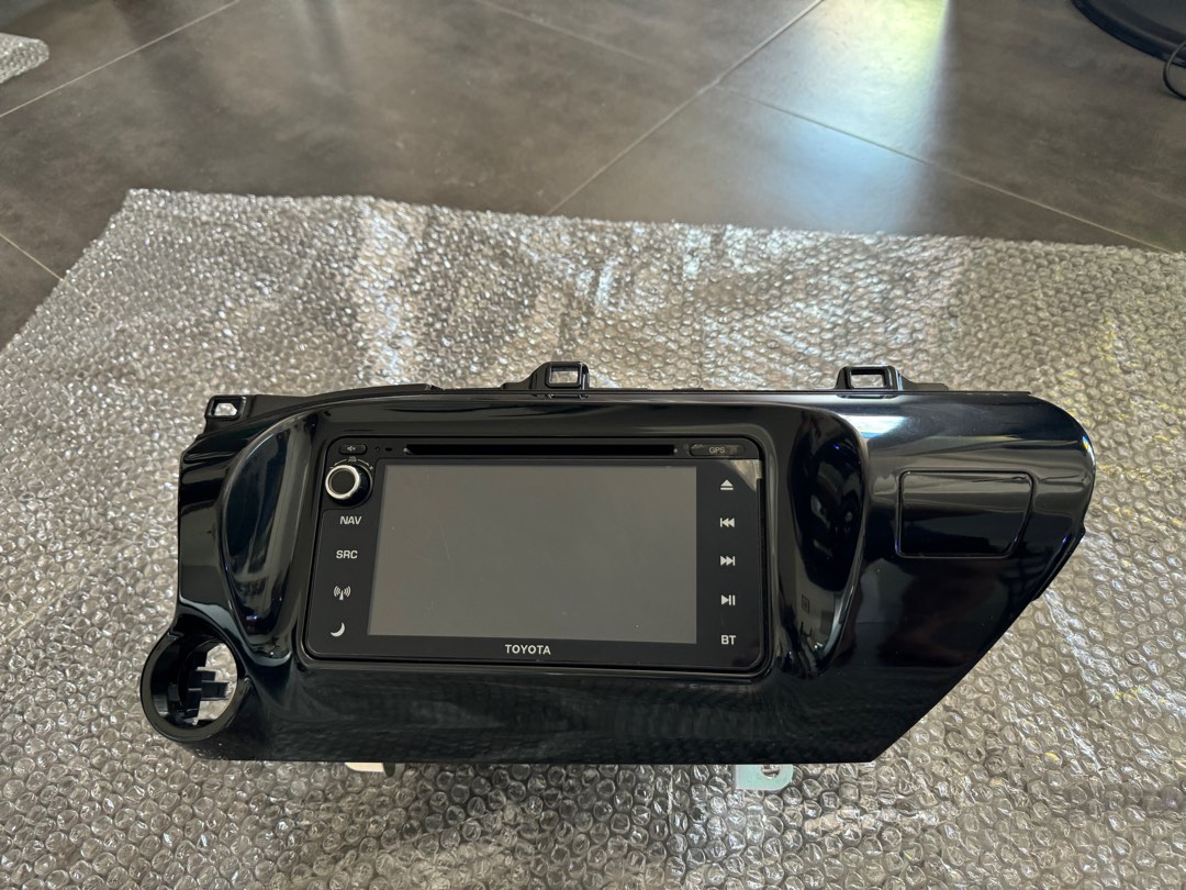 Hilux conquest stock head unit with panel, Car Parts & Accessories ...