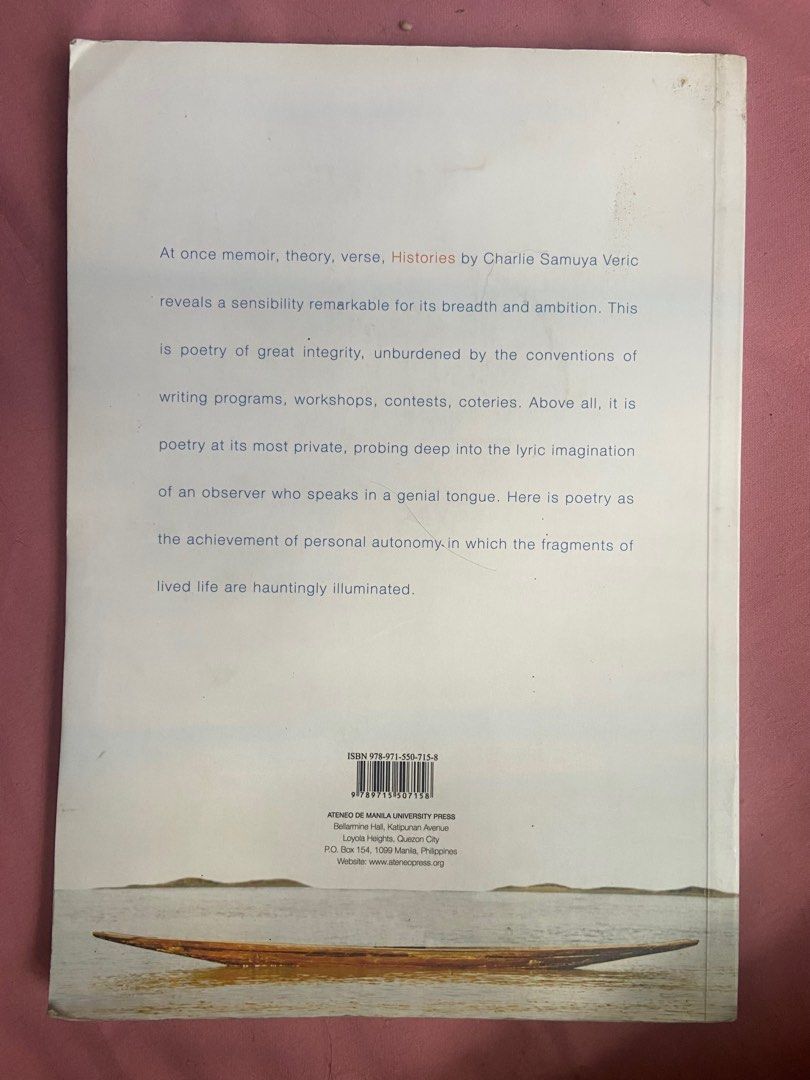 Histories - Charlie Samuya Veric, Hobbies & Toys, Books & Magazines ...